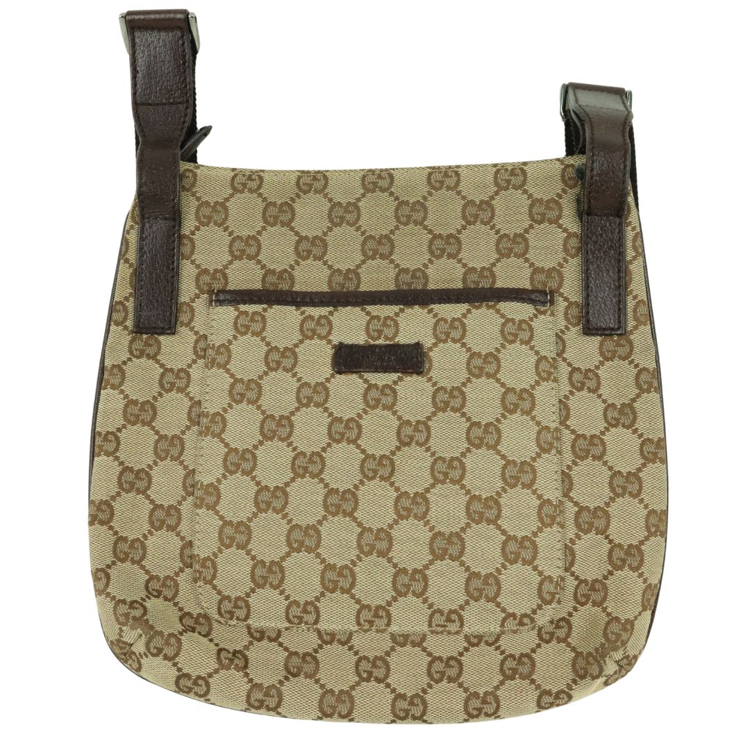 GUCCI GG Pattern Canvas Leather Mini Shoulder Bag - 01428 – Fingertips ...